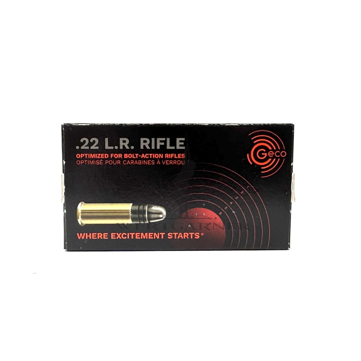 Geco Rifle .22LR 2,6g/40gr, 6,60